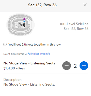 What does obstructed view mean? – Ticketmaster Help